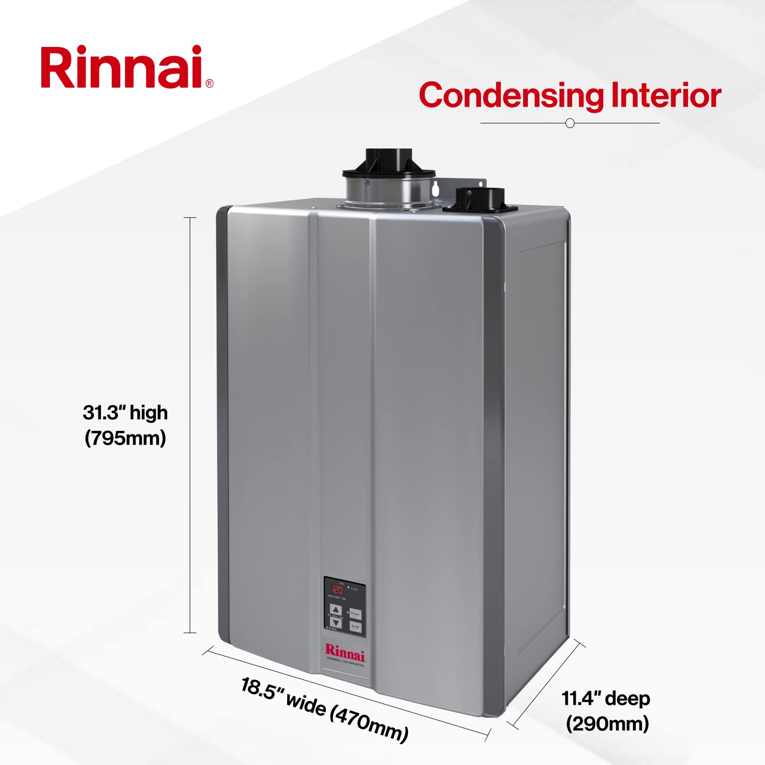 Rinnai Residential Water Heater (RSC Model Series - RSC160iP) – DeltaHVAC